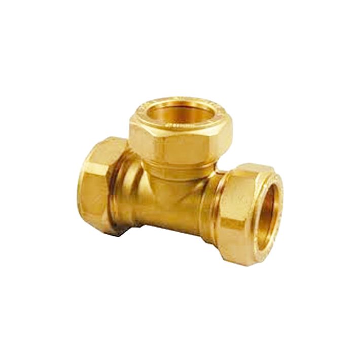 Trade Compression Tee Female Iron Centre Tee 15 x 15mm x 1/2''