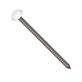 Eurocell UPVC Polytop Pins 40mm 64 Standard White Box of 250
