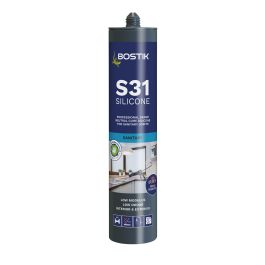 Bostik Pro Sealants S31 Sanitary Silicone 310ml - Grey